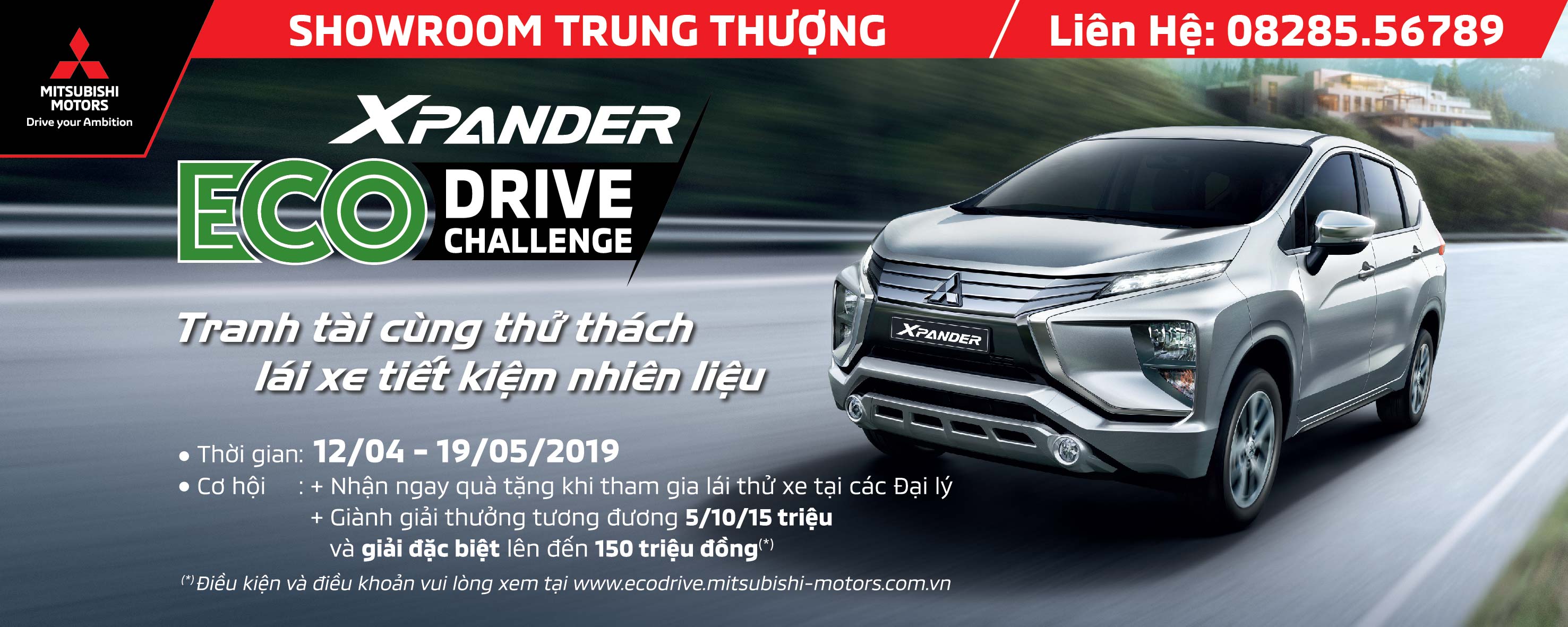 XPANDER ECO DRIVE - Thử thách tiết kiệm nhiên liệu cùng Xpander